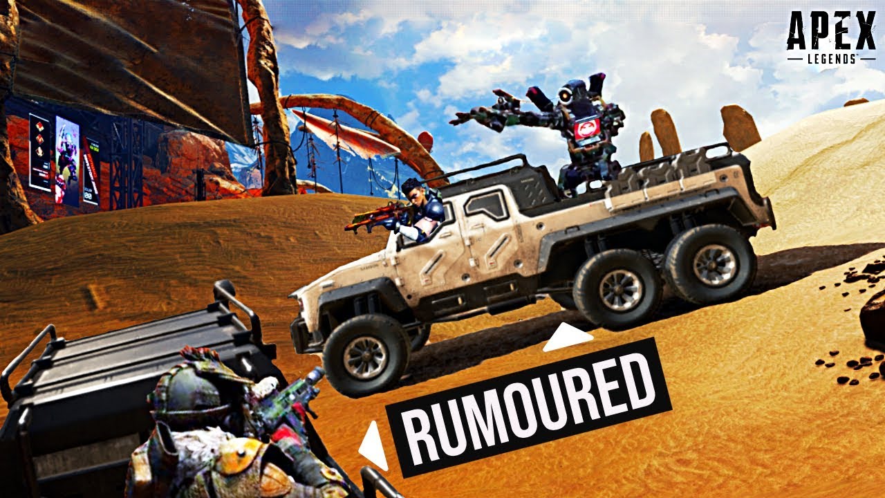 Drivable Vehicles Coming!? (Apex Legends - Champion Plays & Funny ...