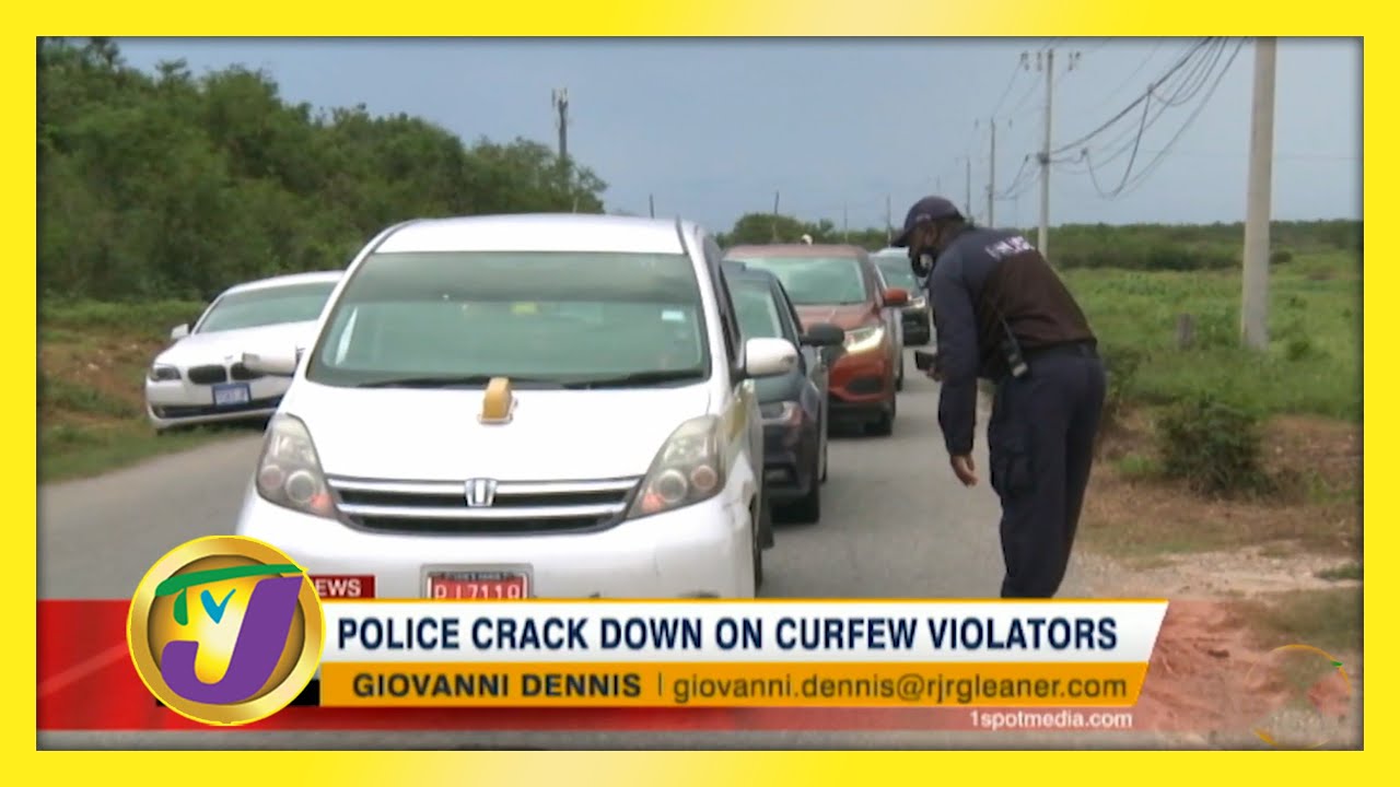 Police Crack down on Curfew Violators - October 18 2020 - YouTube