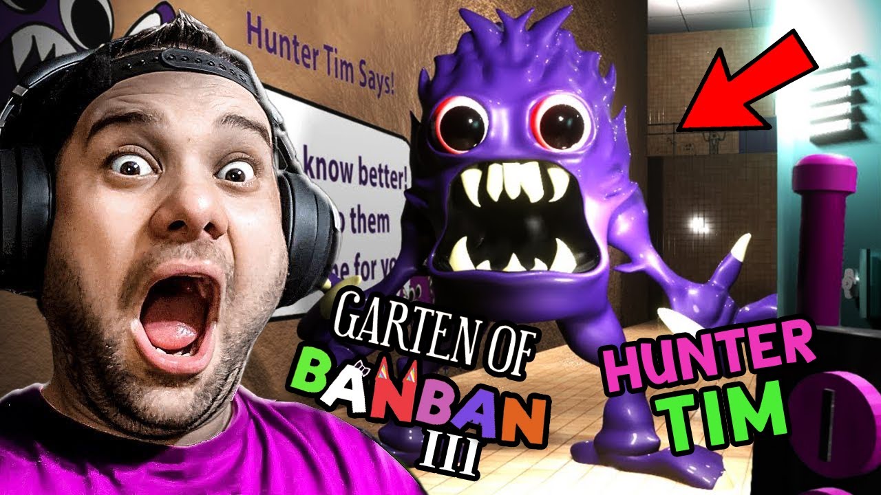 🌈 DESBLOQUEO a HUNTER TIM en GARTEN of BANBAN 3 * NUEVO PERSONAJE ...