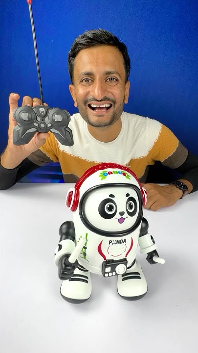 Remote control space panda robot Unboxing | remote vala robot - YouTube
