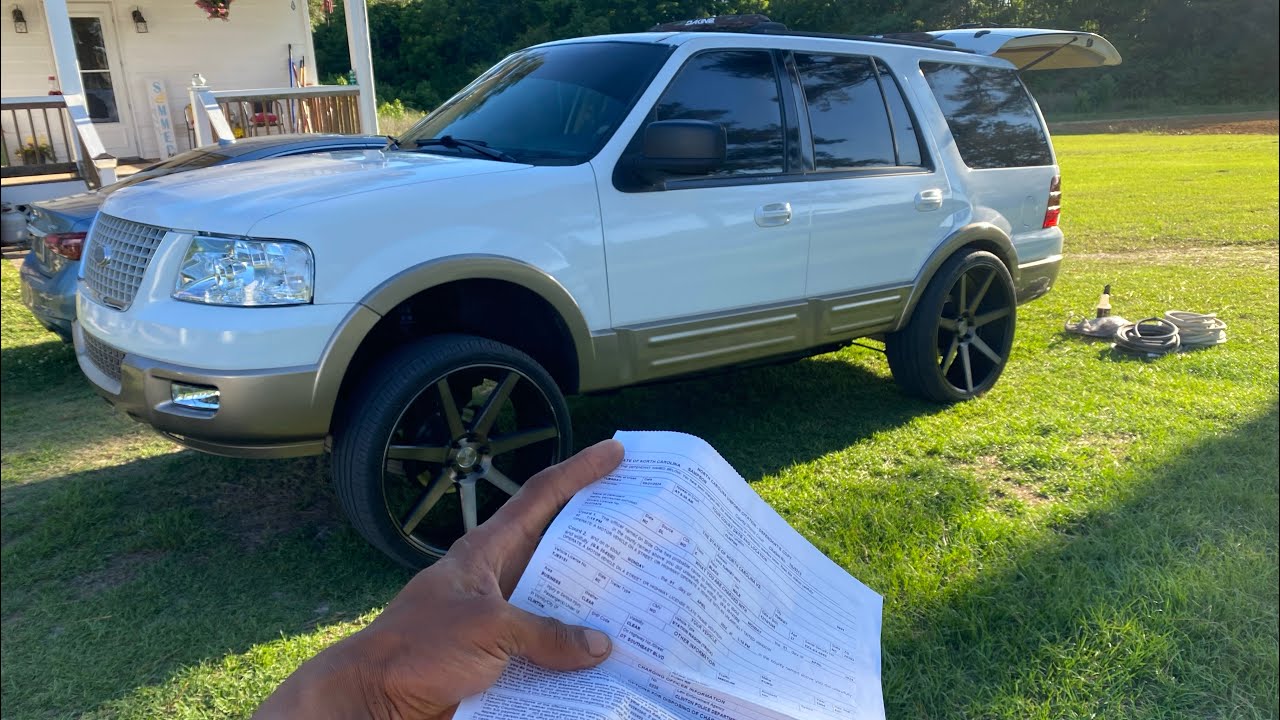 I Got A Squat Ticket 🤦🏾‍♂️ | 04 Ford Expedition Walk Around - YouTube