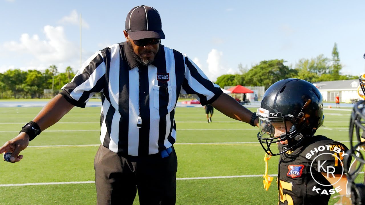 KBG Kolts 7U vs Hallandale Chargers 7U | AYFL Week 2 | KBG Dominates at ...