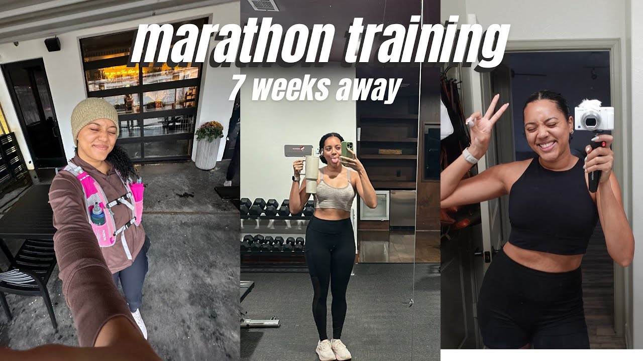 7 Weeks Until My First Marathon | 15.5 mile long run + 35-mile week ️ ...
