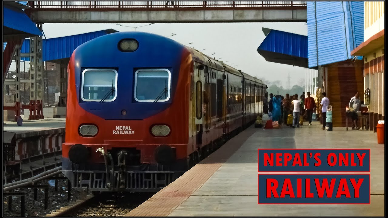 Nepal's Only Railway: Janakpur DEMU Train headed towards Jaynagar ...