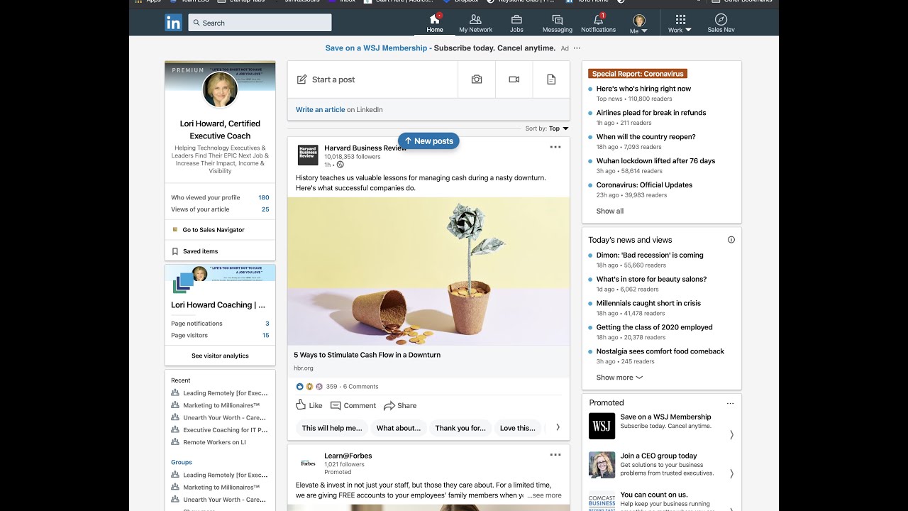 How to use LinkedIn's new FEATURED section - YouTube
