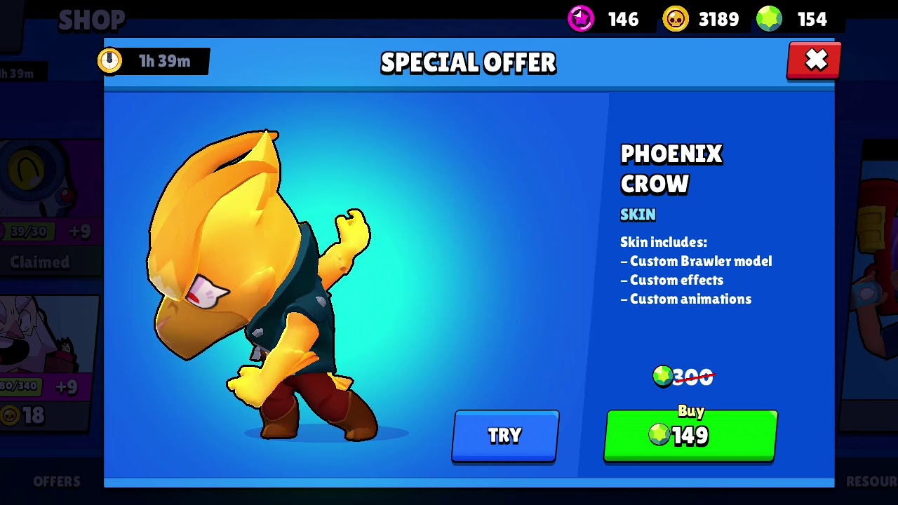 Phoenix Crow (LVL. 100 PACK) - YouTube