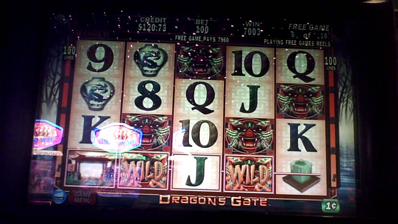 Dragons Gate Slot Machine Bonus - YouTube