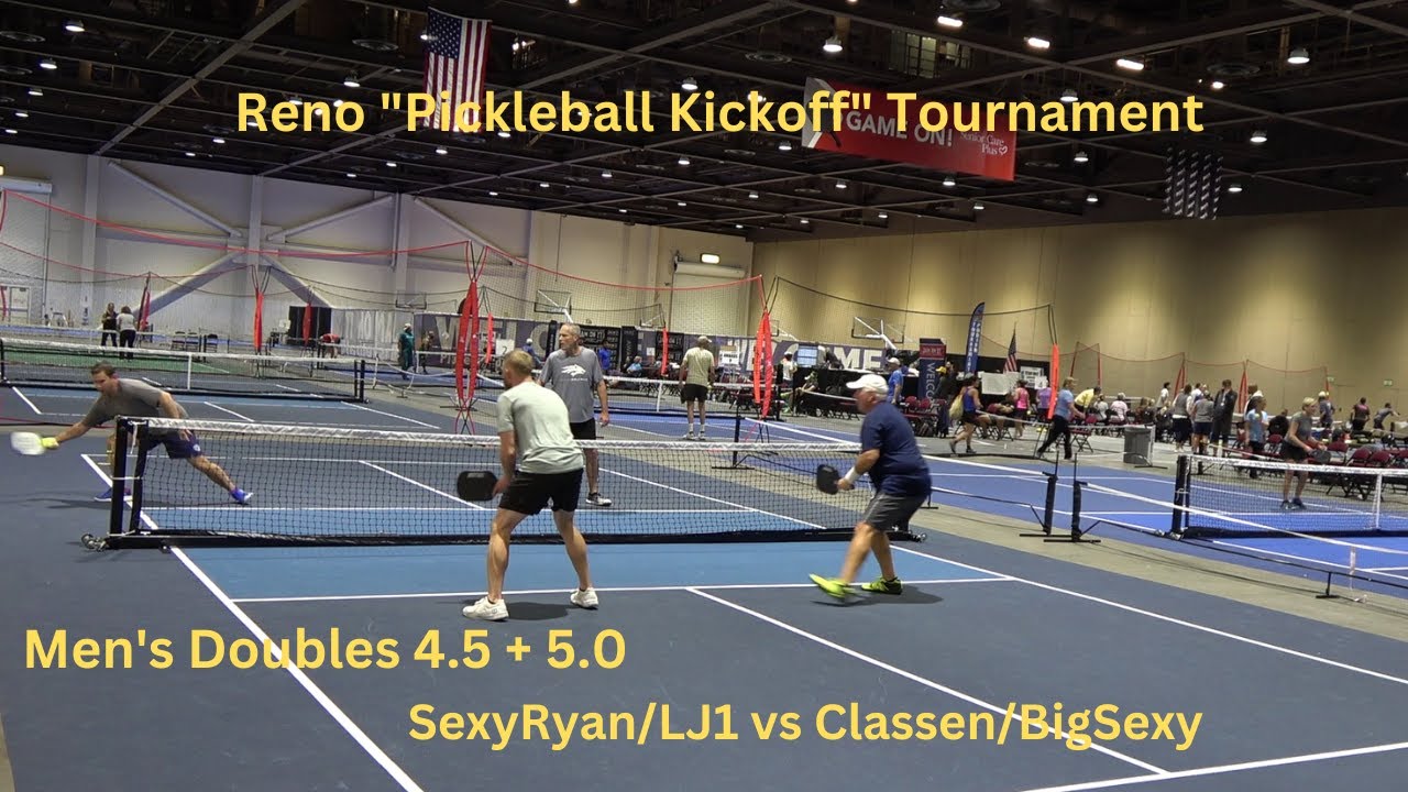 Reno "Pickleball Kickoff" Tournament Men's Doubles 4.5 - 5.0 Gilbert ...