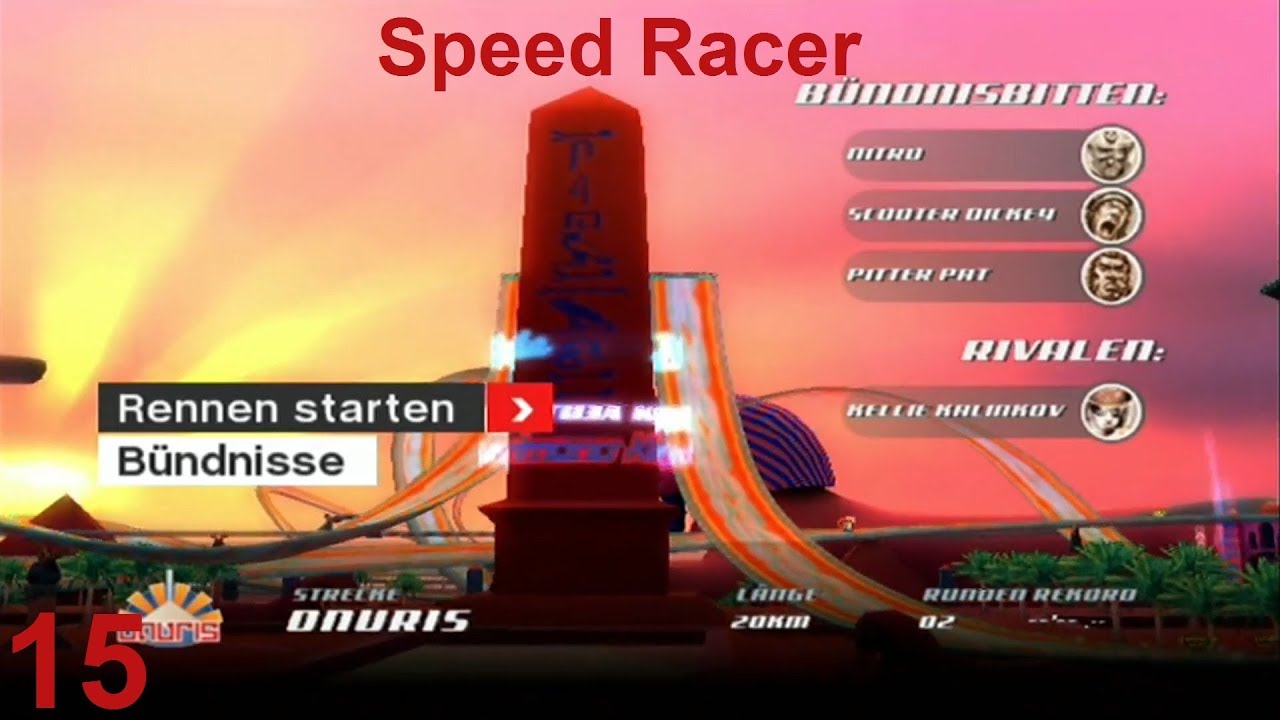Speed Racer - The Video Game | Klasse 3 - Meisterschaft 2 [GER/DE] PS2 ...