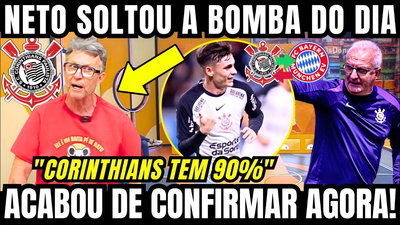 NETO SOLTOU A BOMBA DO DIA AGORA NO OS DONOS DA BOLA SOBRE JÓIA DO ...