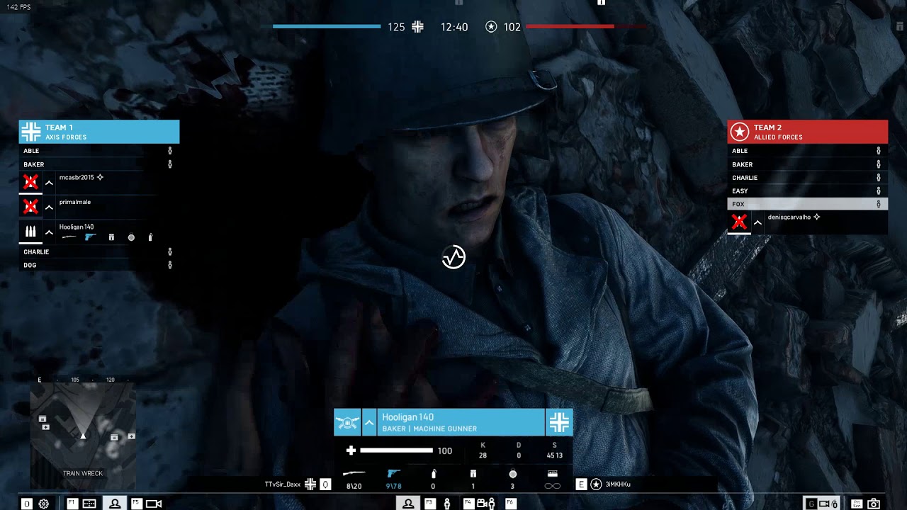 Battlefield V: Guy Using Mods - YouTube