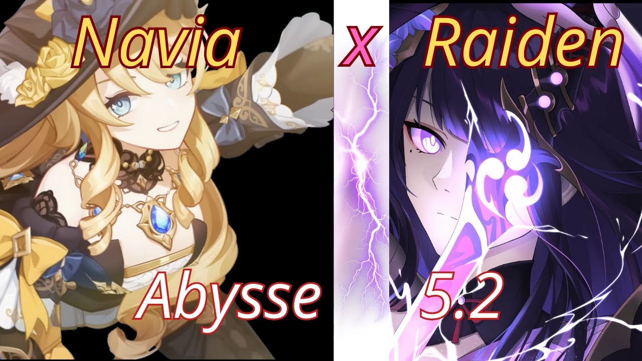 Navia x Raiden : Abysse 5.2 [EDIT EPIC FIGHT] - YouTube
