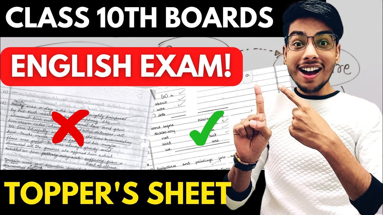 Class 10 English Presentation Tips🔥| How to Answer like a TOPPER? - YouTube