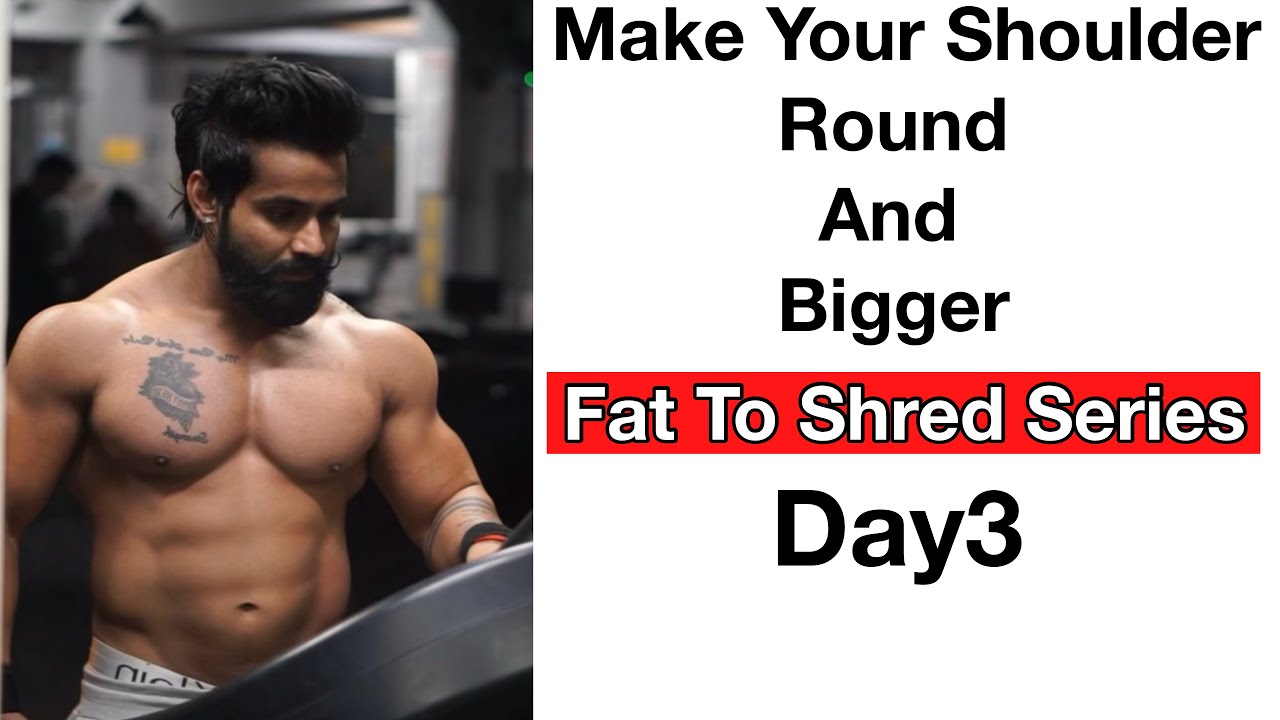 Intense Shoulder Workout||Day3|| Fat To Shred Series - YouTube