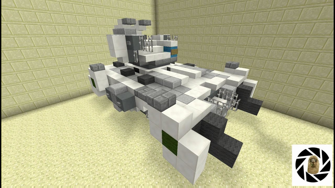 Minecraft - How To Build The Destiny Goliath Tank! - YouTube