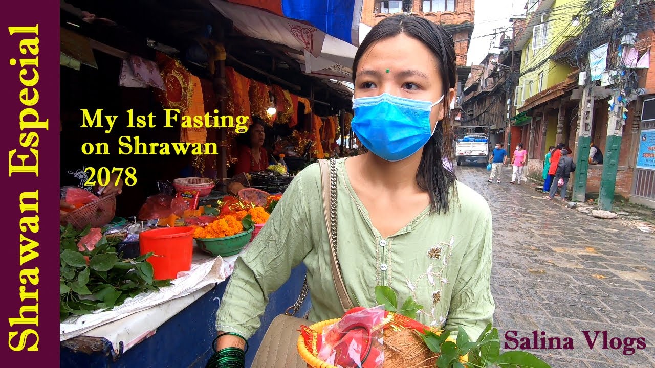 My 1st Fasting On Shrawan 2078 || Shrawan especial || Nepali Vlog ...