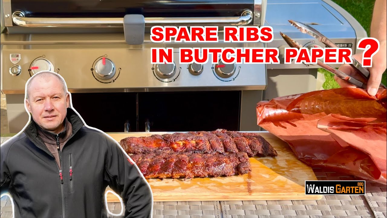 Spare Ribs im Butcher Paper – Butterzart & Einfach! - YouTube
