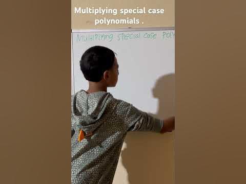 Multiplying Special case Polynomials. - YouTube