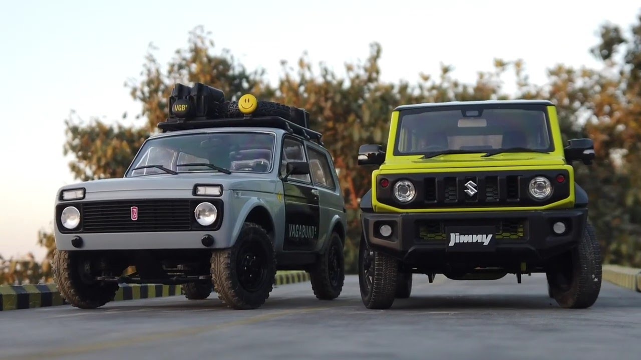 mini car off roading 😱/mini car off roading Thar range rover - YouTube