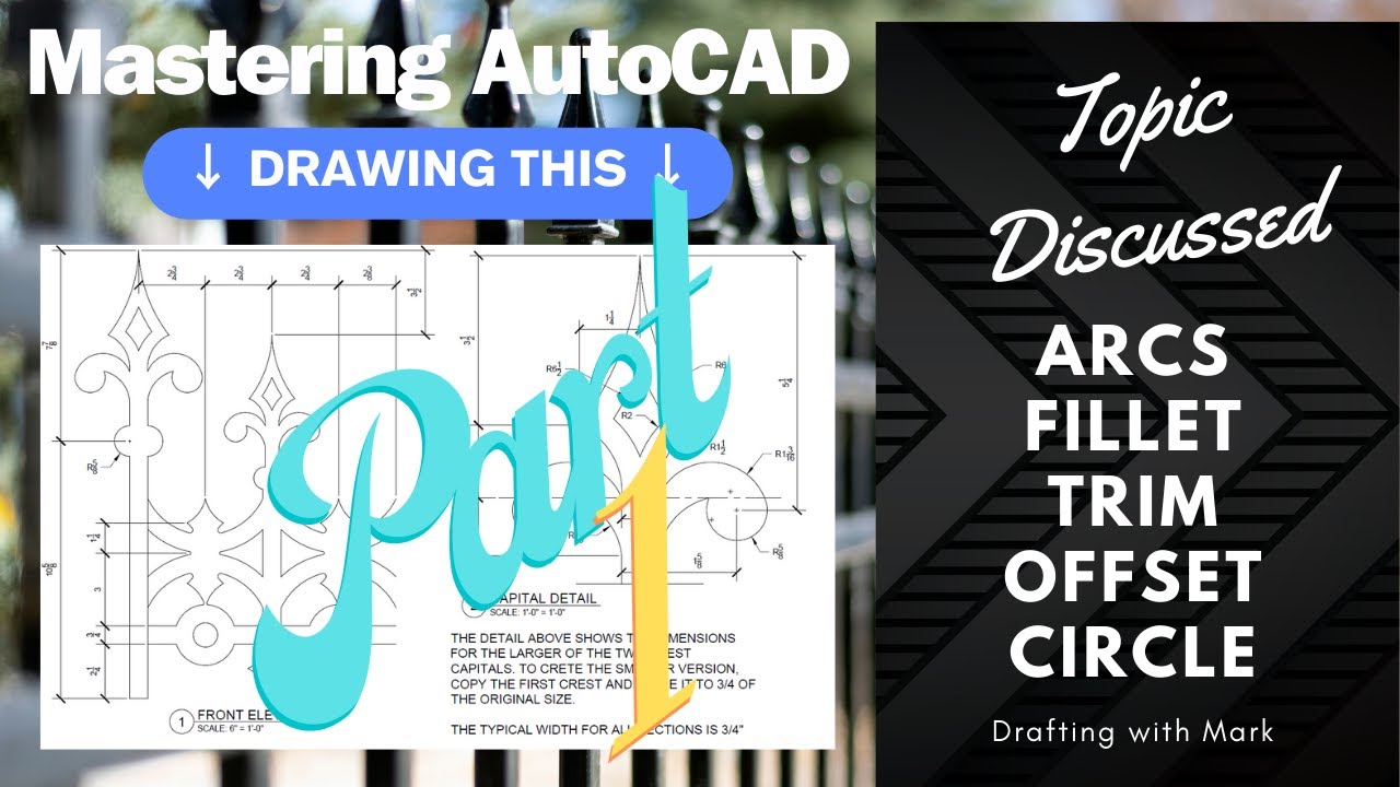 Mastering AutoCAD Total Drawing Walkthrough with Paper Space Title ...