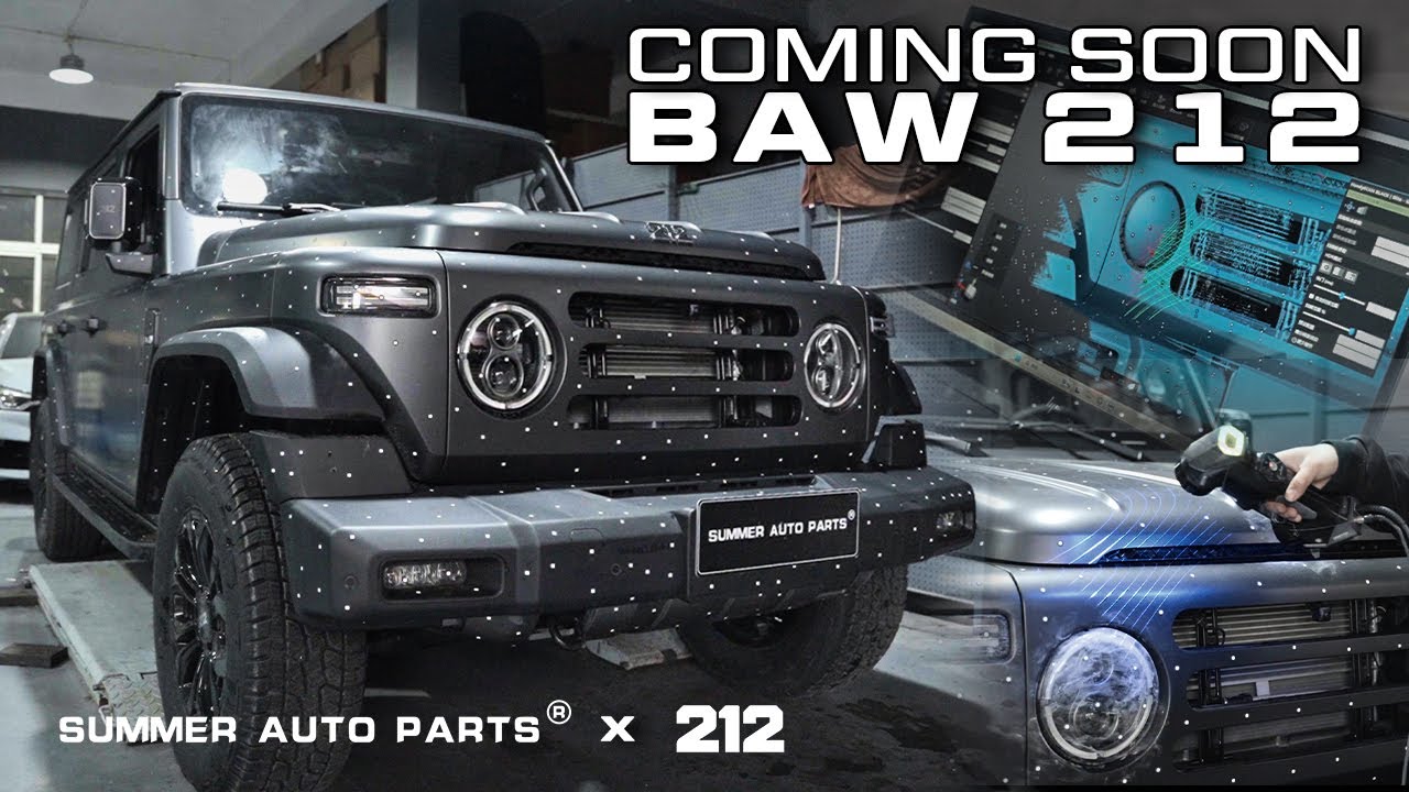 NEW 2025 BAW 212 EXTERIOR & INTERIOR 4X4 OFFROAD CAR ACCESSOIRES ...