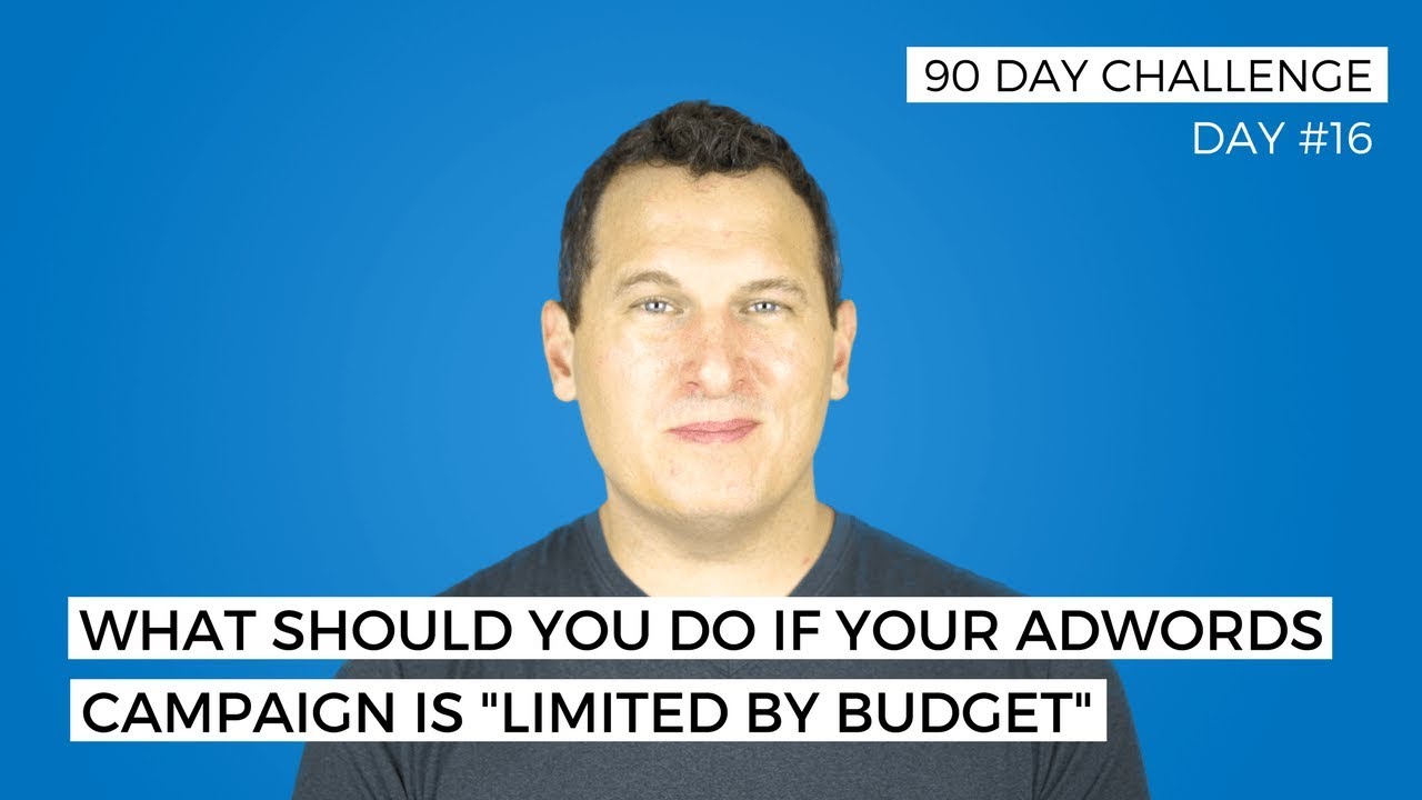 AdWords Limited by Budget - Not anymore! Learn how to optimize your Ad ...