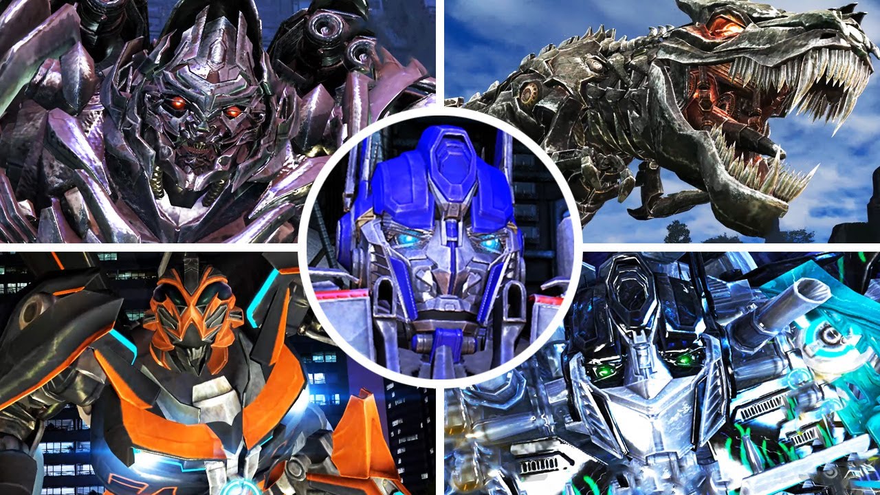 Transformers: Shadows Rising - All Bosses & Ending - YouTube