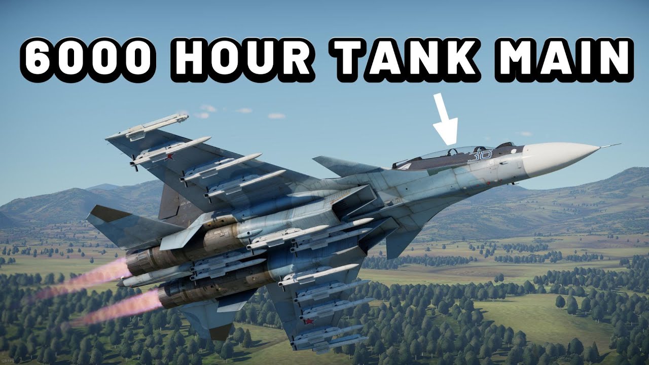 6000 Hour Tank Main Tries BVR | Su-30SM | War Thunder - YouTube