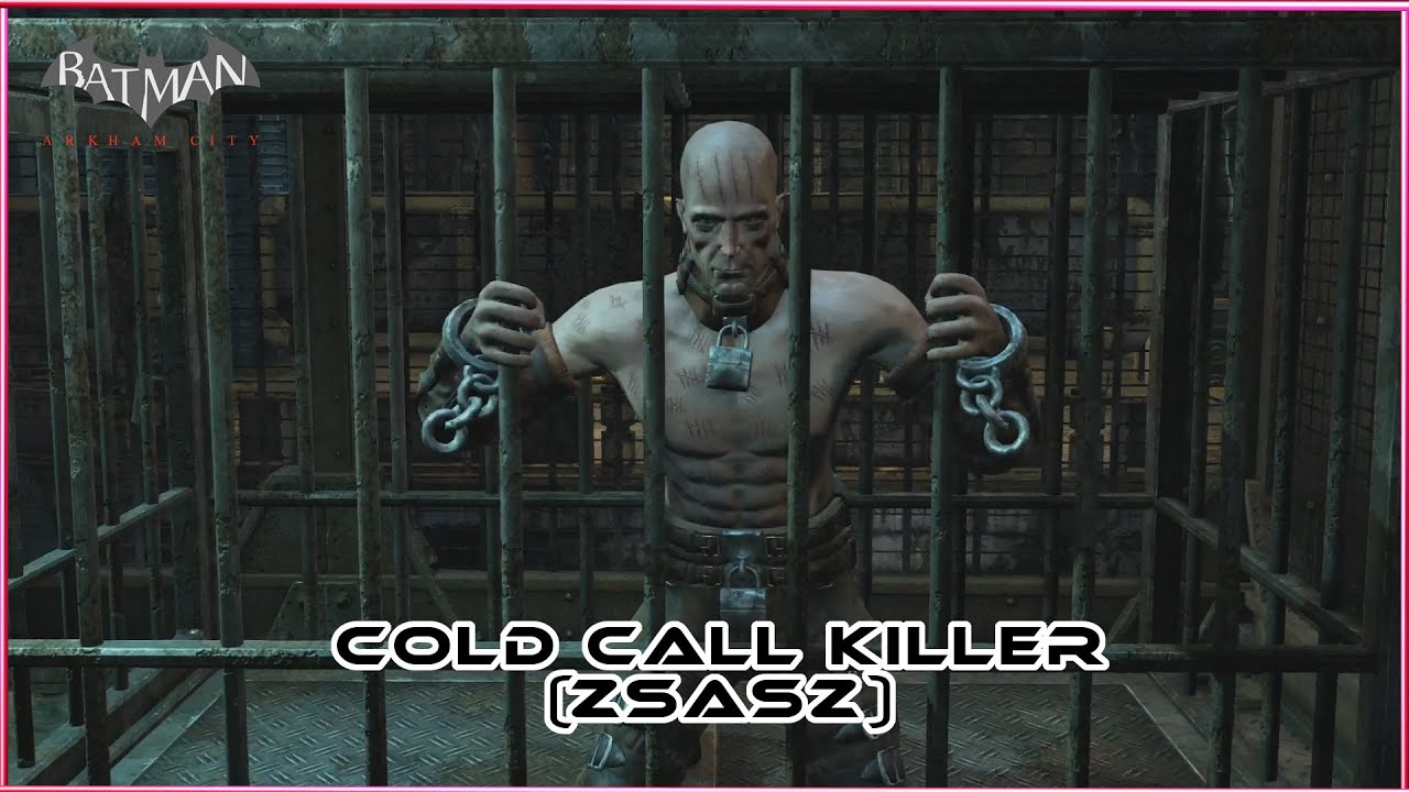 Cold Call Killer (Zsasz - Side Mission) Batman Arkham City - YouTube