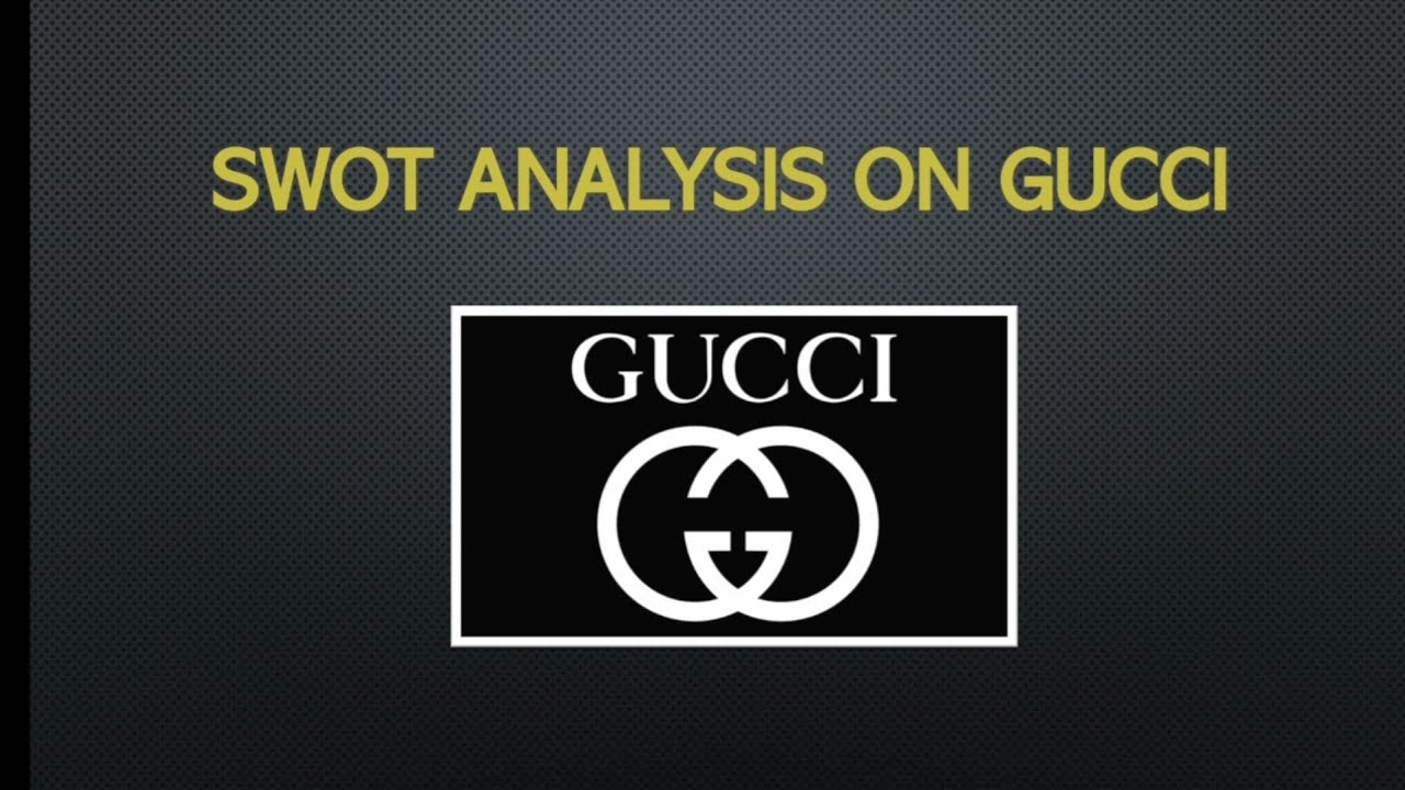 GUCCI Swot Analysis | PowerPoint presentation - YouTube