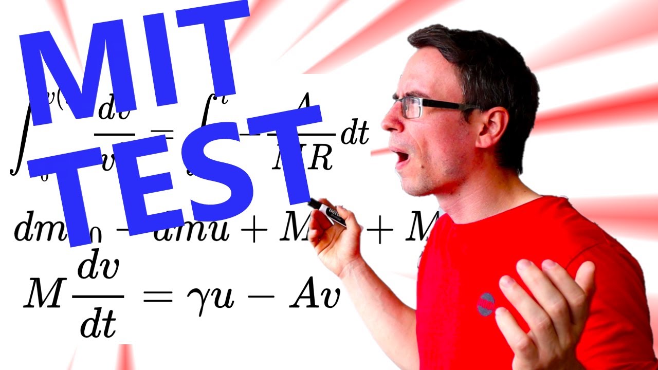 MIT Exam Challenge - YouTube