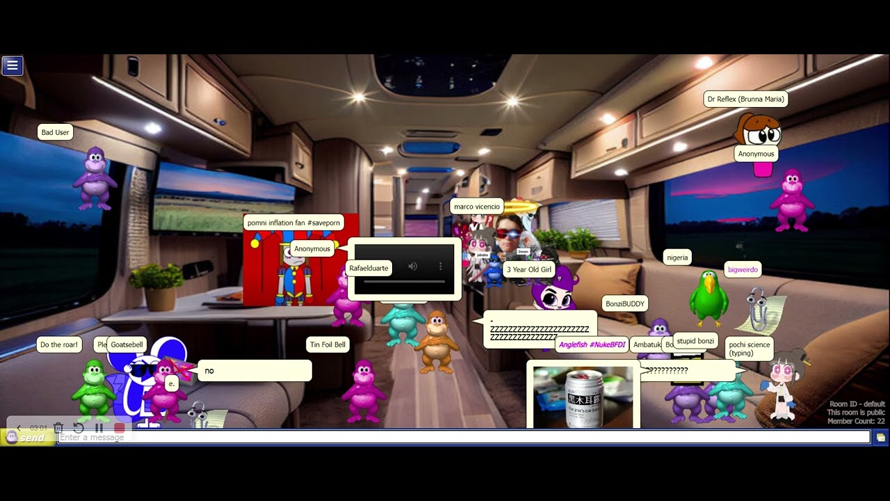 Don't Wake Up The Bonzi! (BonziWORLD) - YouTube