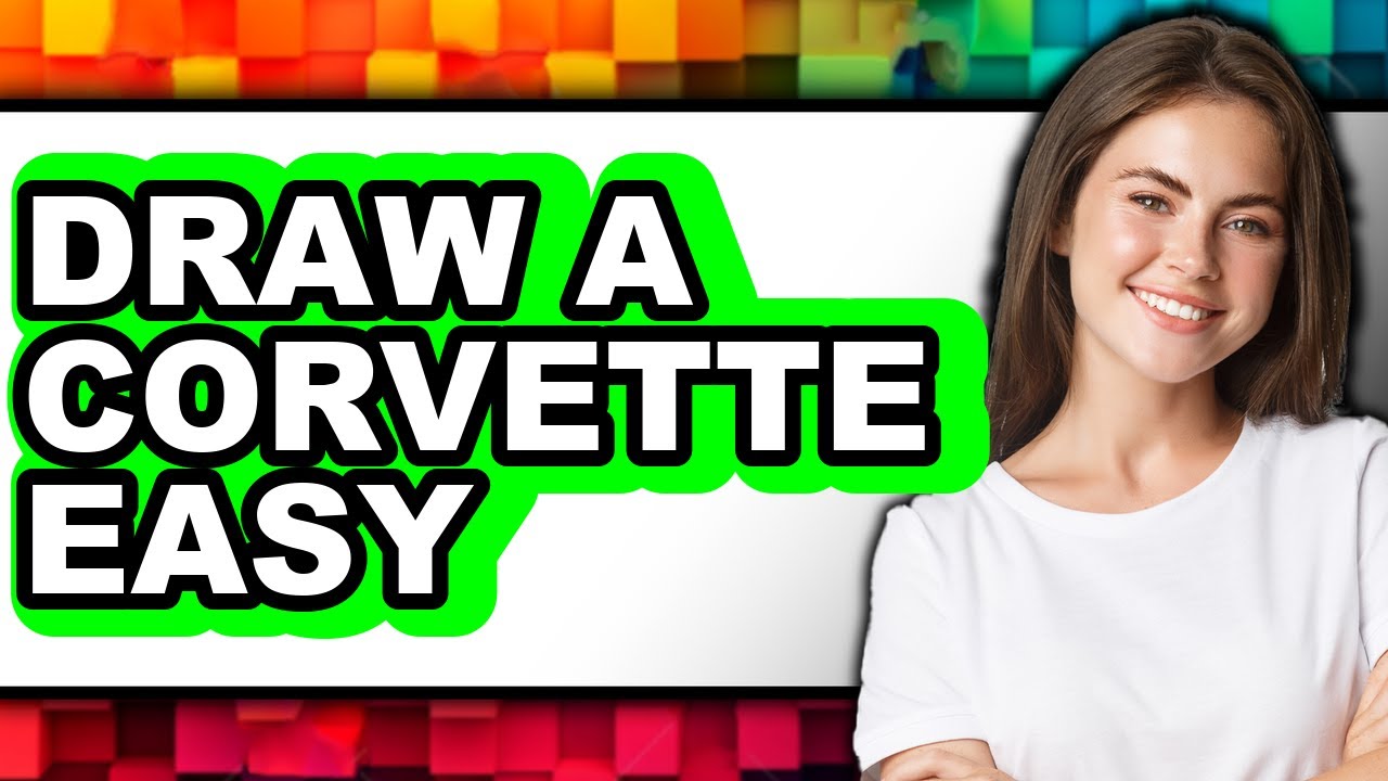 How to Draw a Corvette Easy (UPDATED) - YouTube