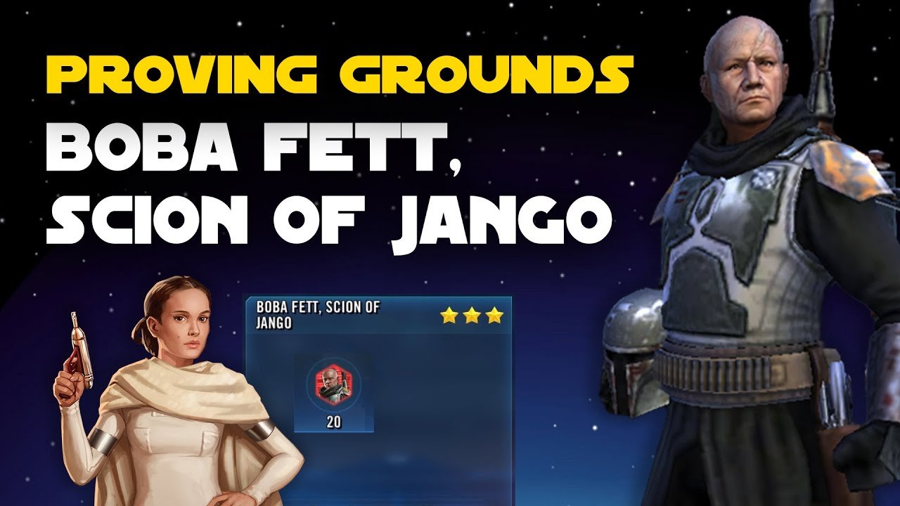 Boba Fett Scion of Jango - Proving Grounds SOJ: Padme vs Bounty Hunters ...
