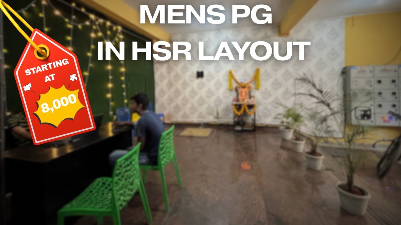 Mens PG in HSR Layout Bangalore I Mens Pg Near Hustlehub Tech Park I PG ...