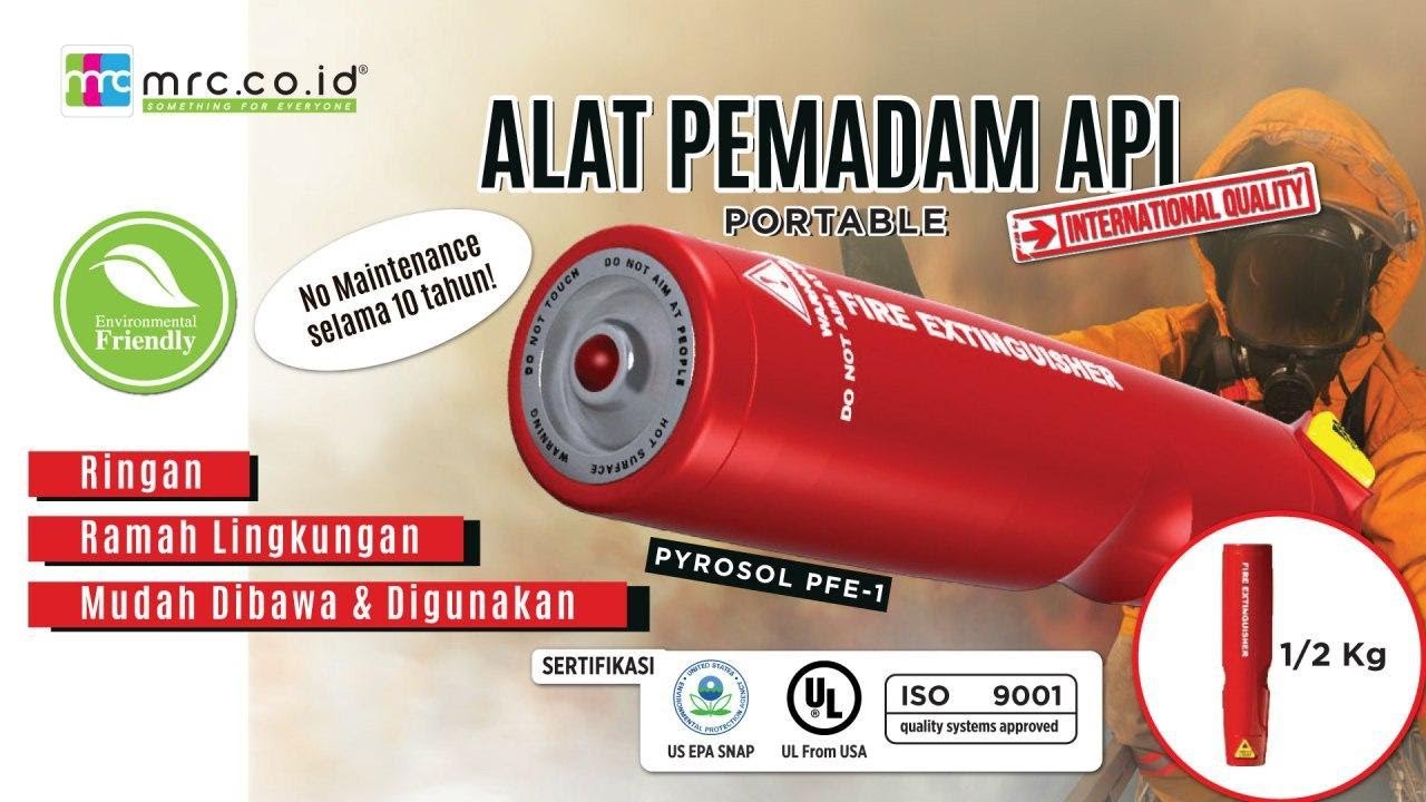 ALAT PEMADAM API PORTABLE DAN TERBARU!!! - YouTube