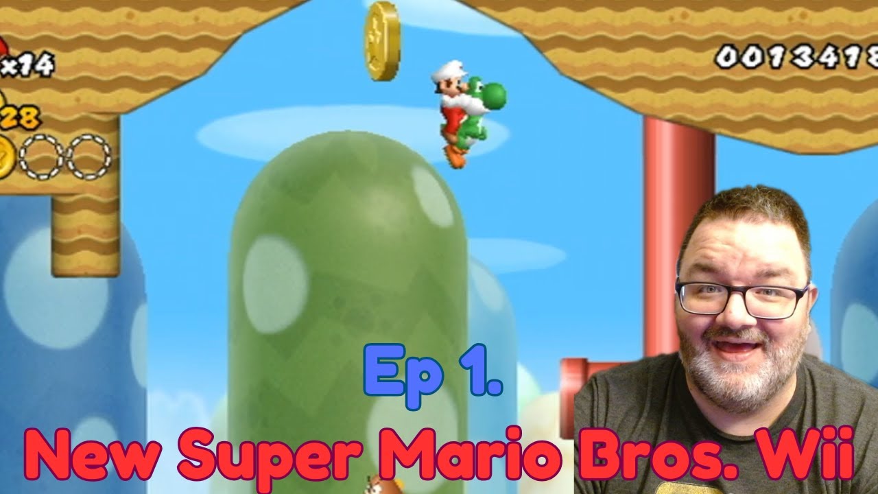 The Gaming Father P.J. & New Super Mario Bros. Wii: Ep 1: Here we Go ...