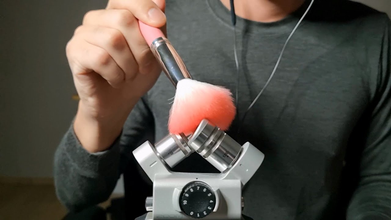 노토킹 메이크업 브러쉬 도구 사운드 ASMR no talking makeup brush tool sound ASMR l 테니 ...