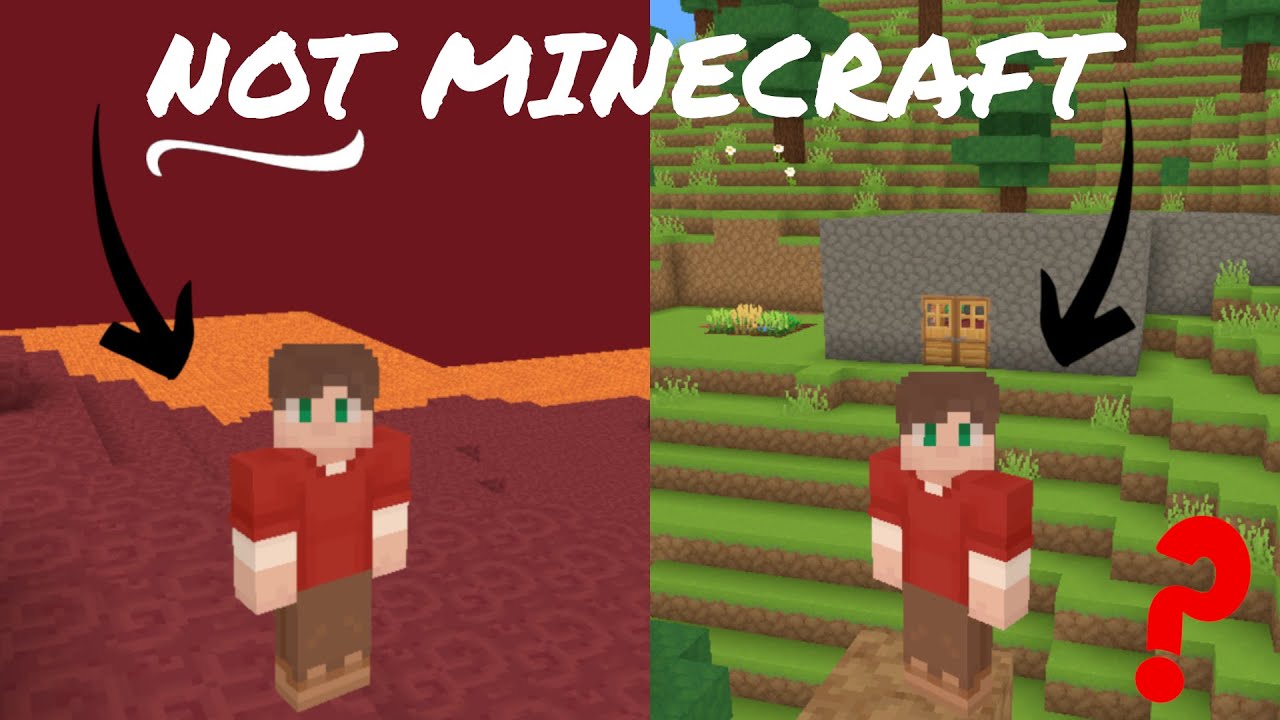 This is NOT Minecraft??? - YouTube