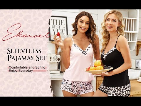 Pajamas Women's Sexy Lingerie Sleepwear Tank Tops||  Shorts Pajamas Sets Sleeveless Nightwear Set