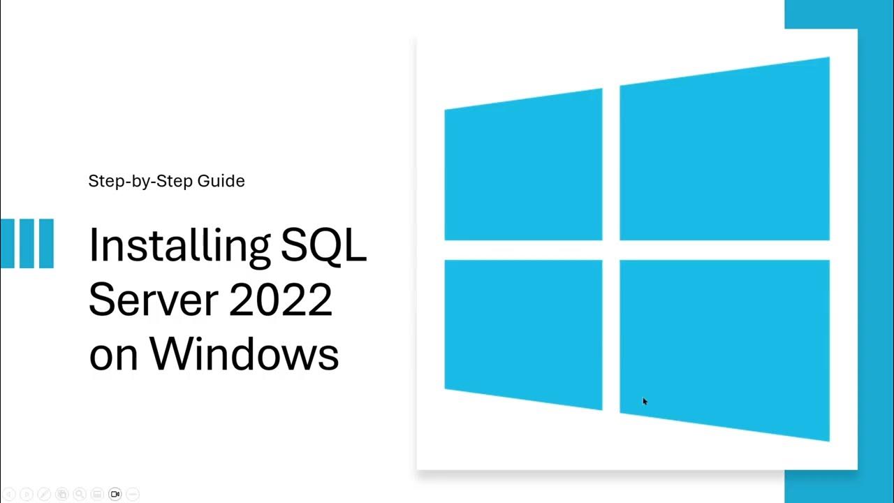 Complete SQL Server 2022 Installation Walkthrough (Windows Setup) - YouTube