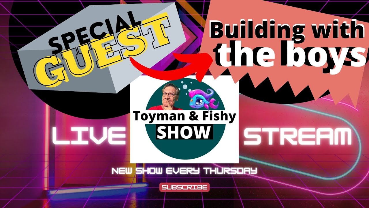 GUEST: "Building with the boys" on the Toyman & Fishy SHOW! - YouTube