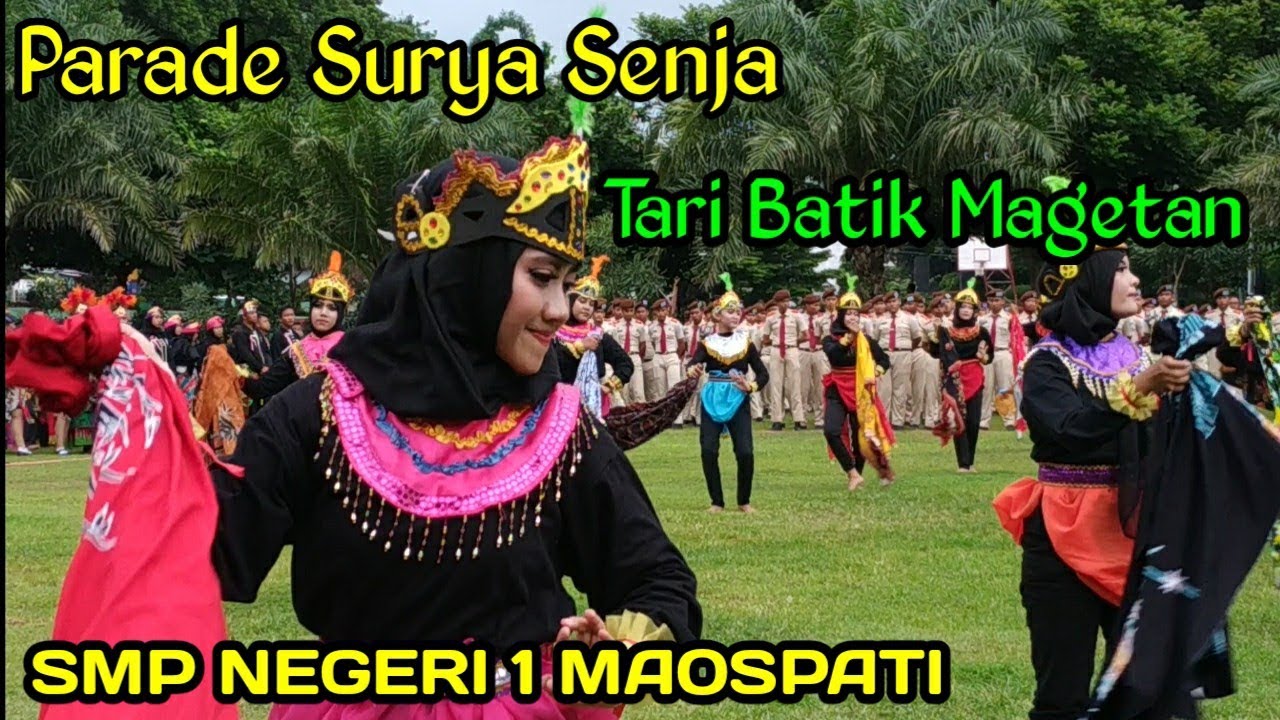 Parade Surya Senja [ Tari Batik Magetan ] - YouTube