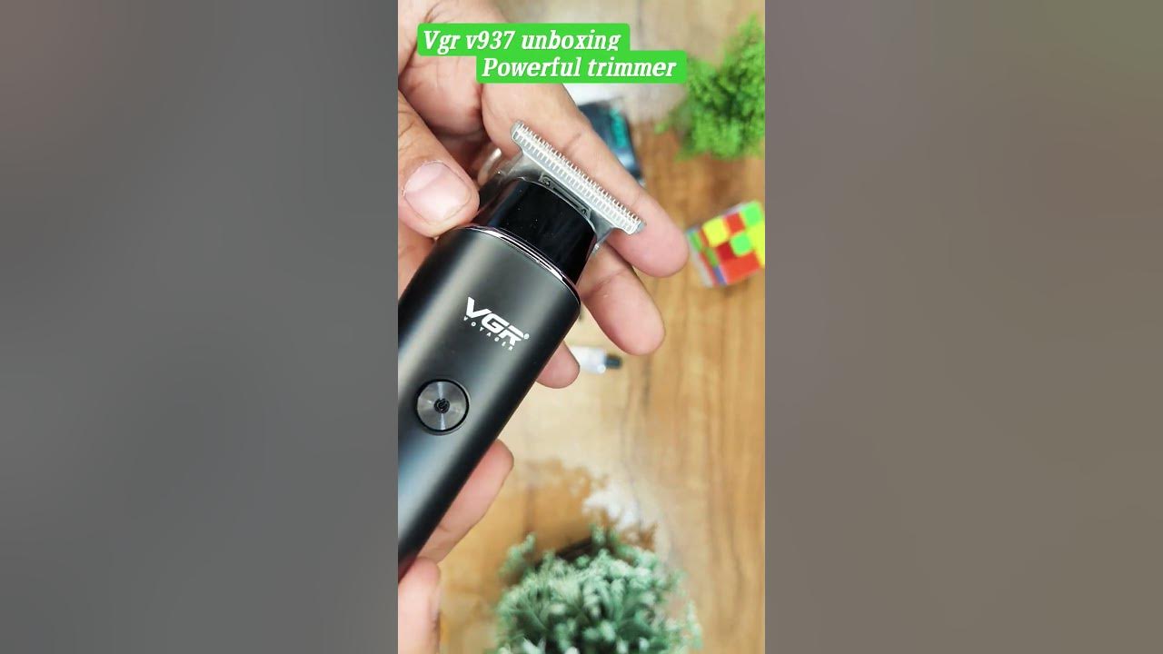 vgr v937 trimmer unboxing | powerful trimmer under 1000 | - YouTube