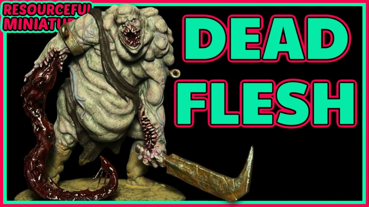 How To Paint ZOMBIE/DEAD SKIN On Your Miniatures - YouTube
