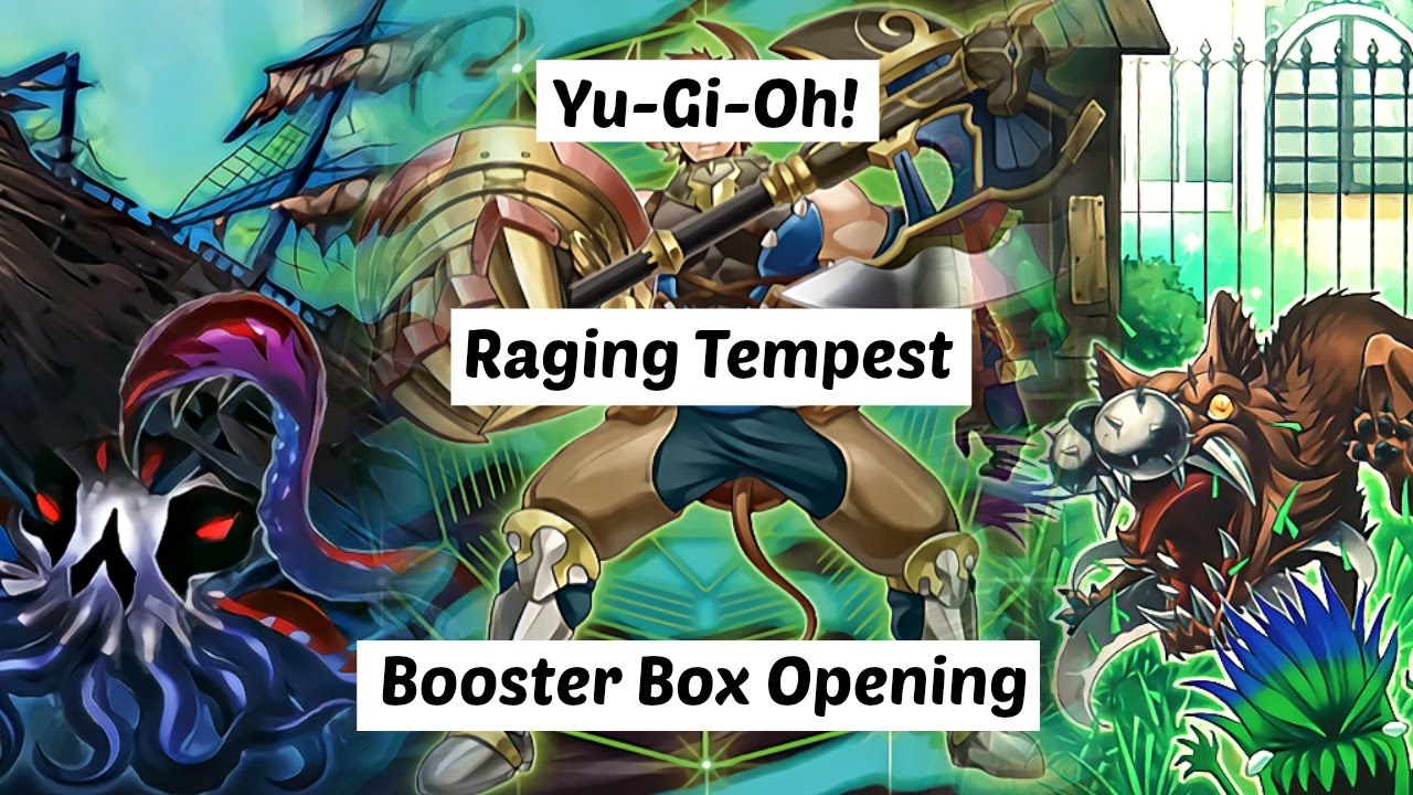 Yu-Gi-Oh! Raging Tempest Booster Box Opening - YouTube