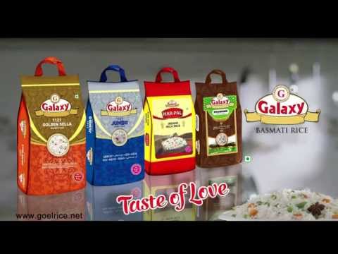 Galaxy Basmati Rice TV Commercial/Advertisement 4 Secs (MUTE)