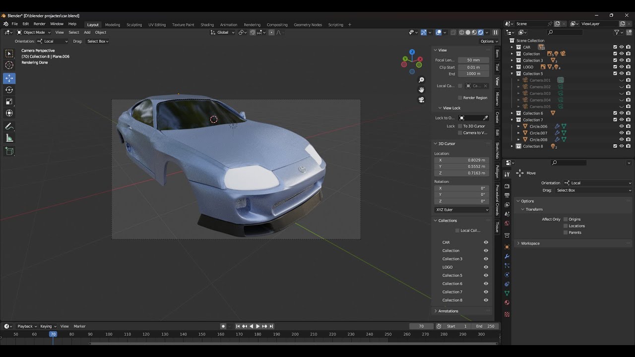 "Blender 3D Live supra 1998 - YouTube