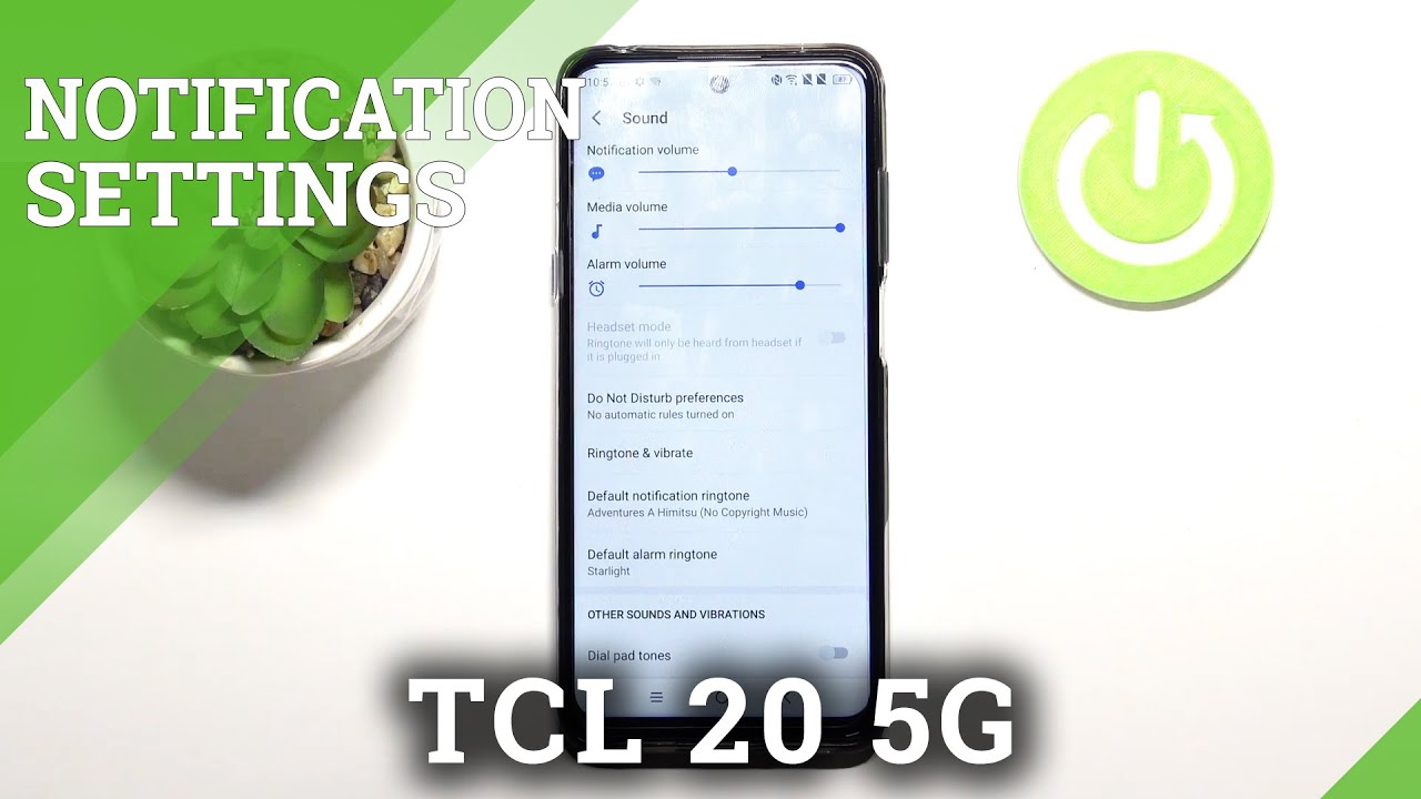 How to Set Custom Notification Sound in TCL 20 5G? - YouTube