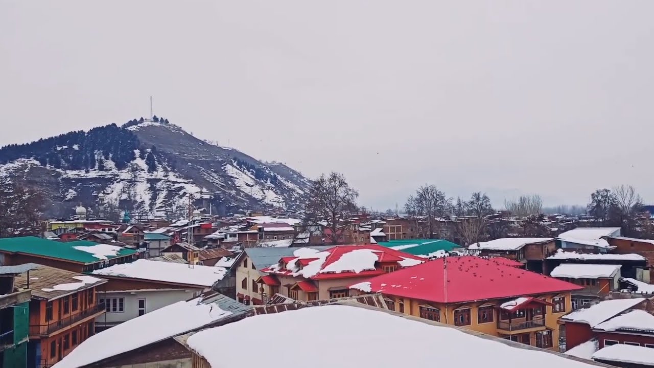 ANANTNAG ️||BEAUTIFUL VIEW OF ANANTNAG TOWN🥰🥰🥰|| BEAUTIFUL PLACES OF ...